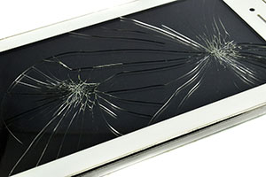 My screen is cracked from top to bottom. - Catch It English